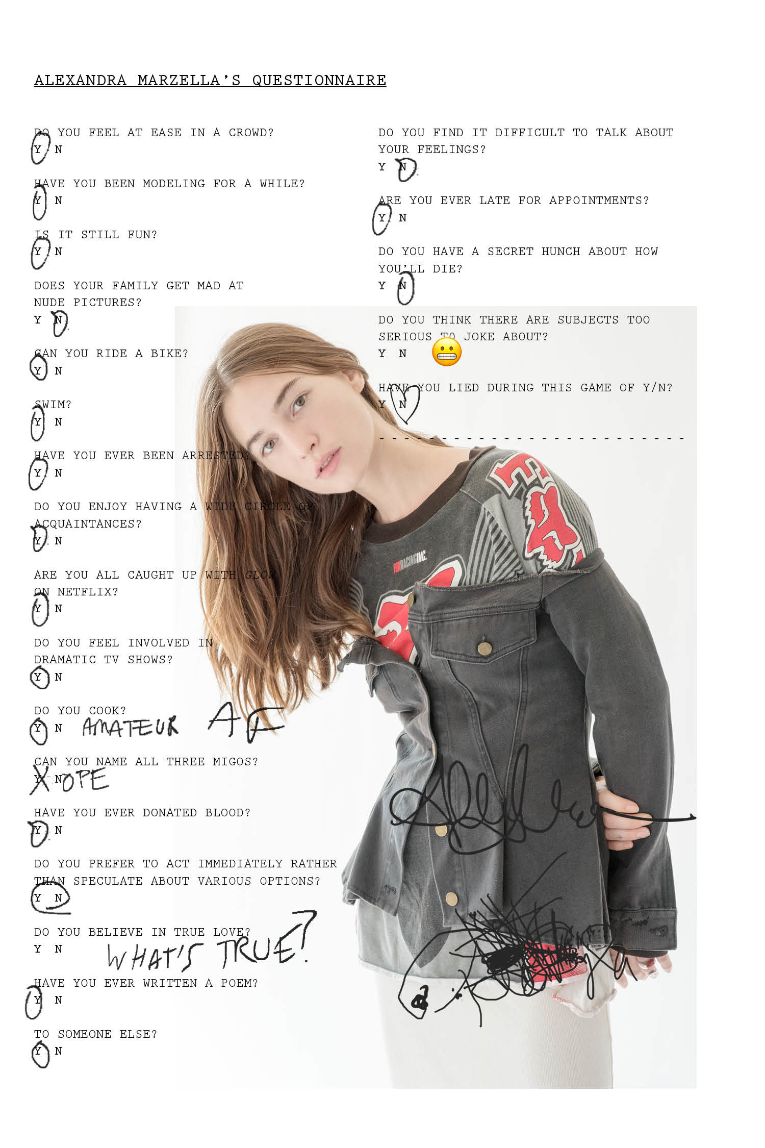 Richard Kern x Sandy Kim - Dalya Benor