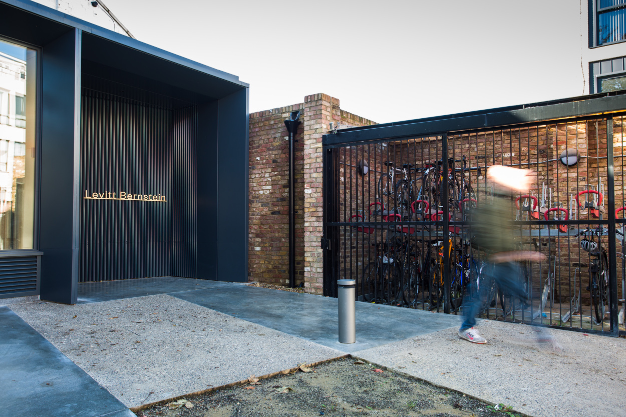 External brass signage - Zoë Welch