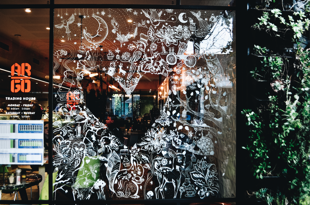 Window Mural - Nicky Create | Mural Artist Adelaide