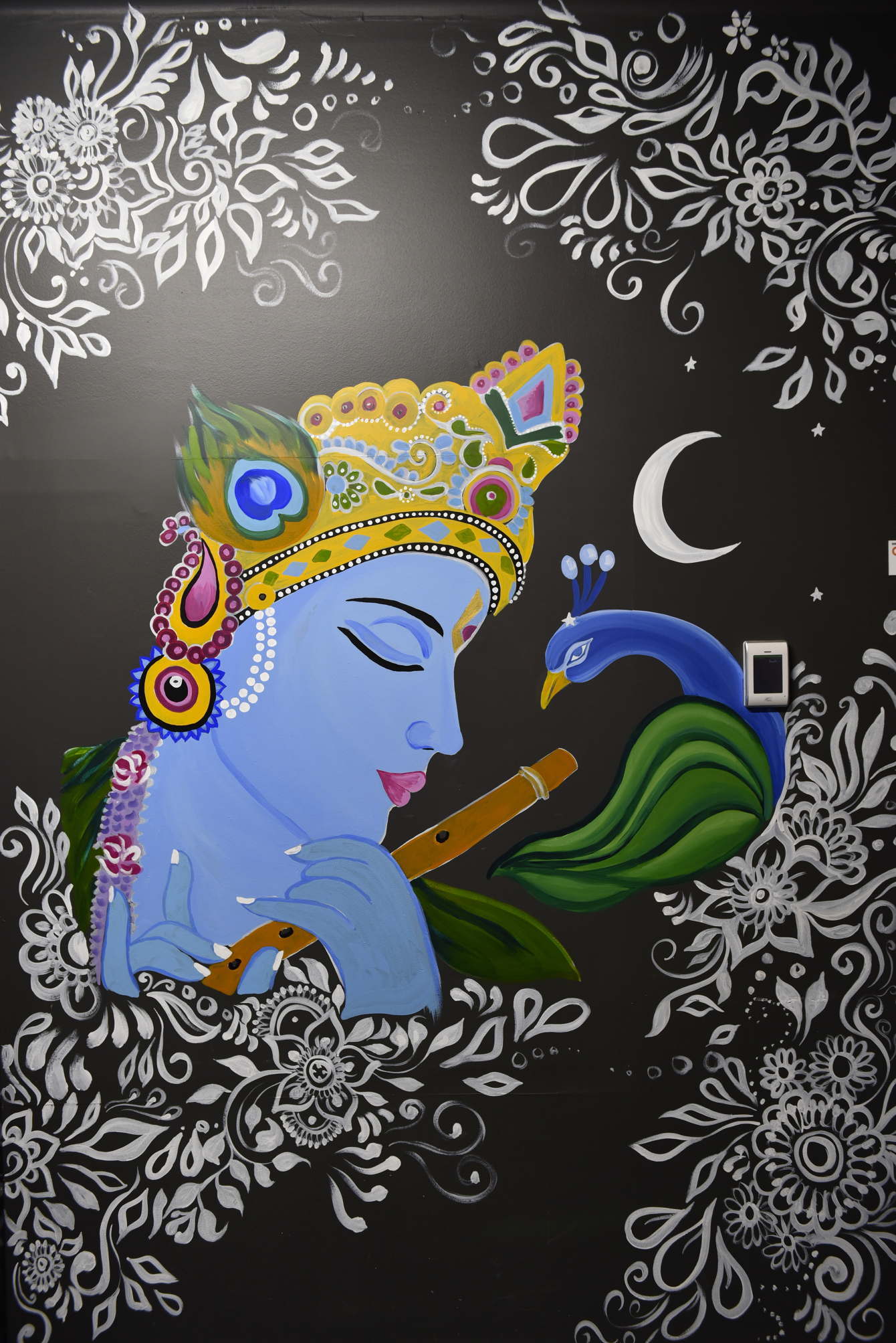 The Cinnamon Club Indian Mural - Nicky Create | Mural Artist Adelaide