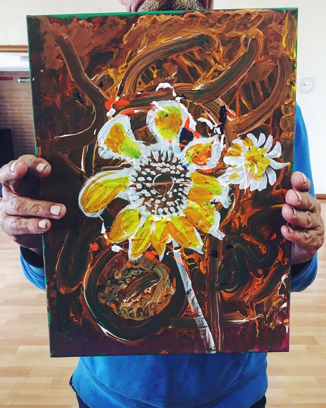 Flora & Fauna Contemporary Art Classes - Nicky Create | Mural Artist ...