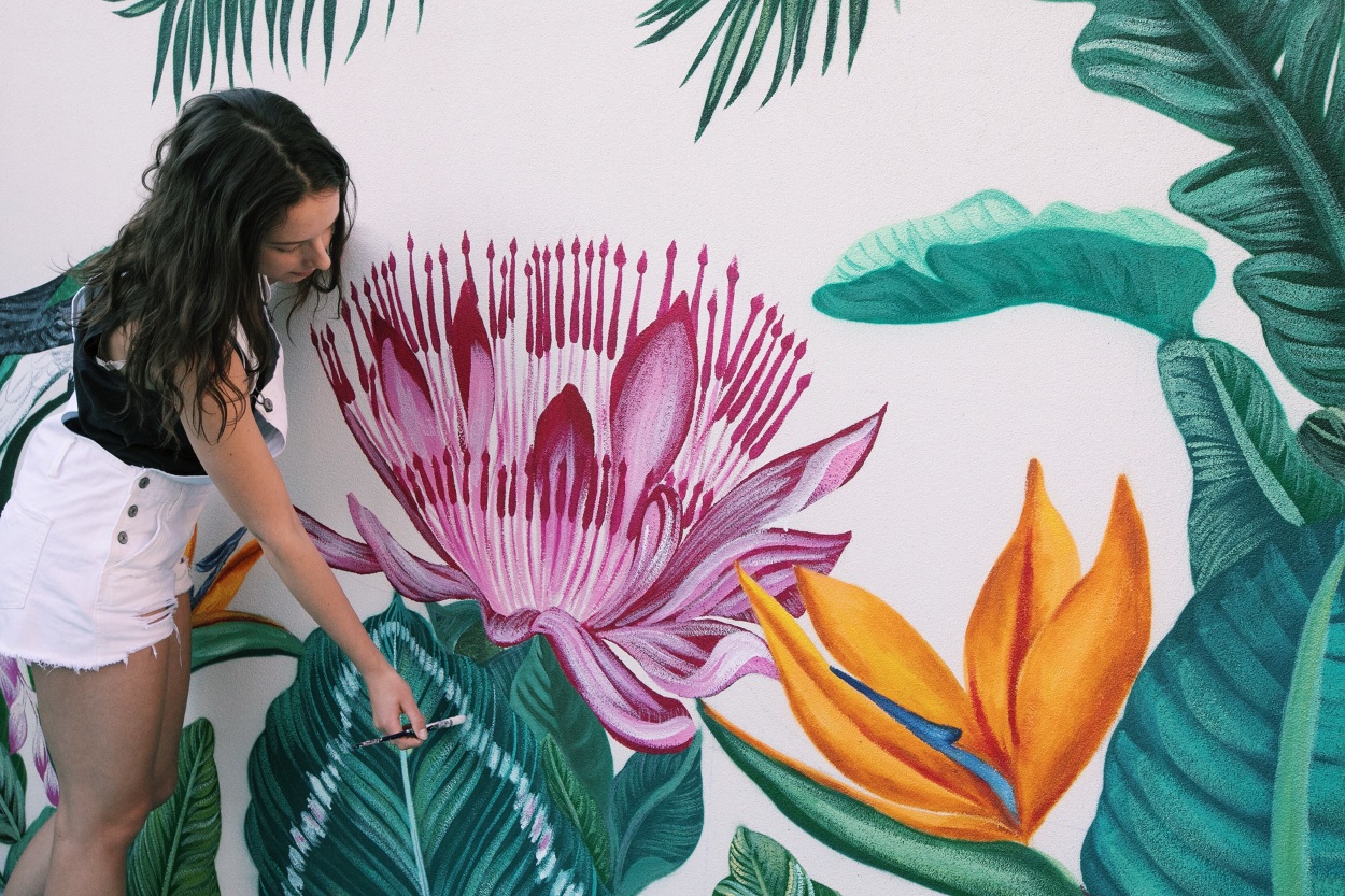 Residential Pool Mural - Nicky Create | Mural Artist Adelaide
