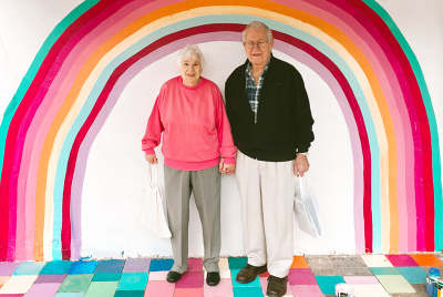 Nook & Nourish Moonta Mural - Nicky Create | Mural Artist Adelaide