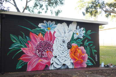 Nightingale Reserve - Nicky Create | Mural Artist Adelaide