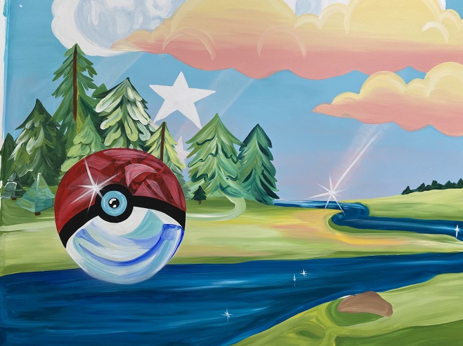 Pokemon Mural - Nicky Create | Mural Artist Adelaide