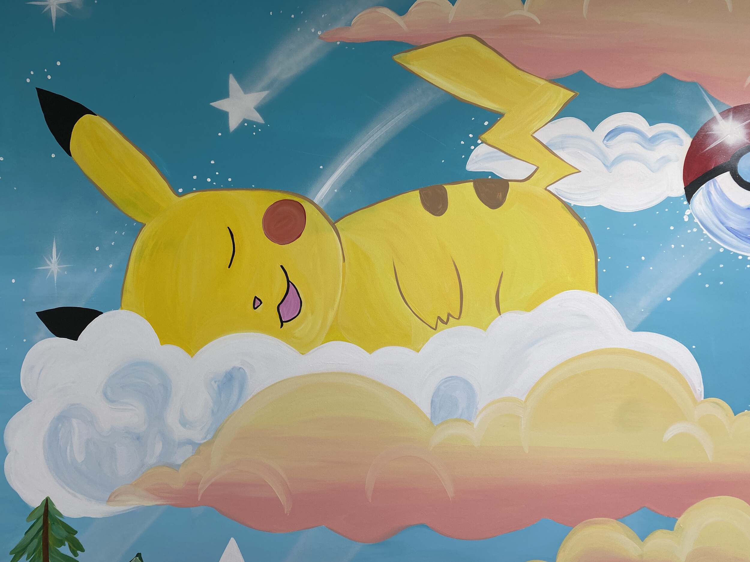Pokemon Mural - Nicky Create | Mural Artist Adelaide