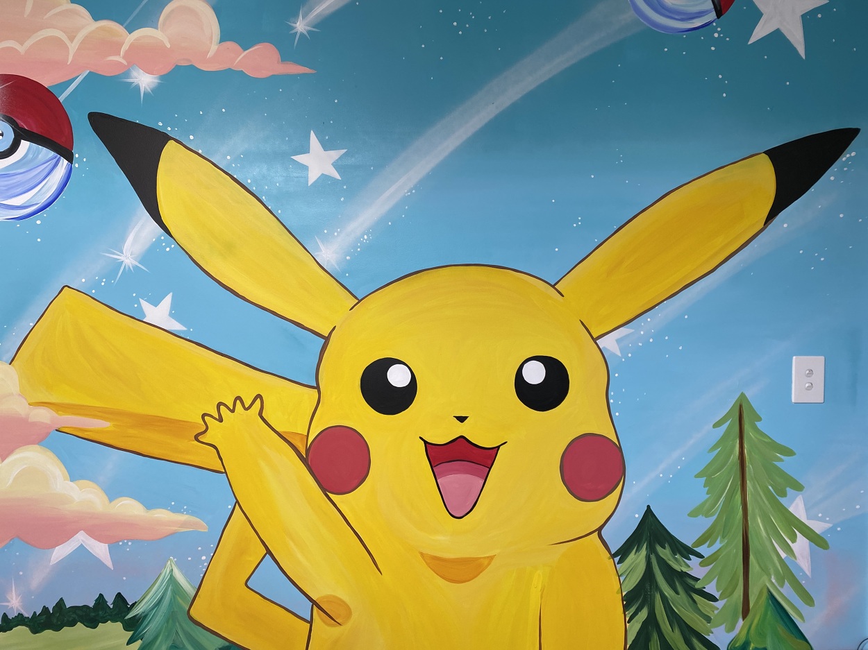 Pokemon Mural - Nicky Create | Mural Artist Adelaide
