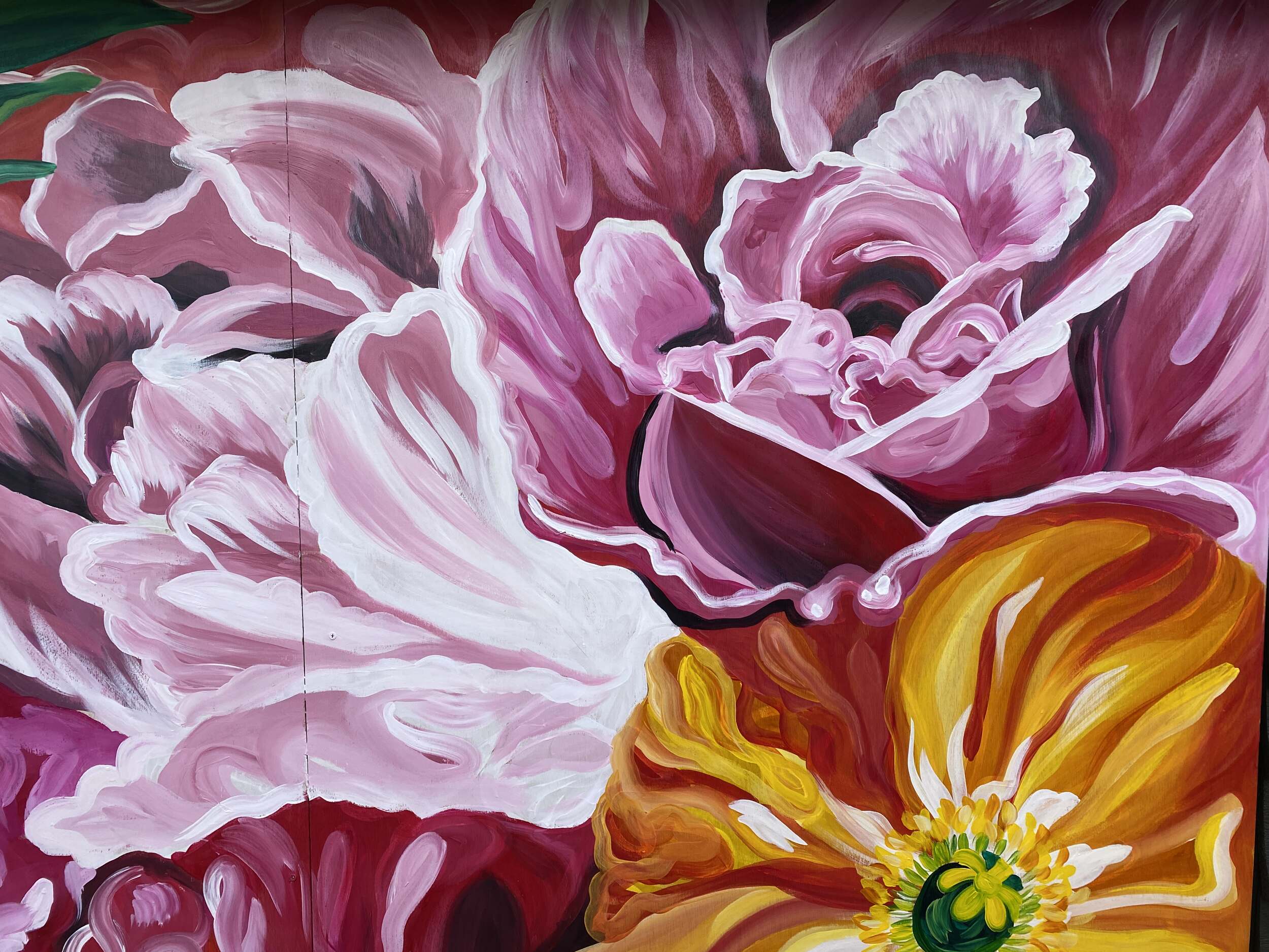 Custom Residential Mural - Nicky Create | Mural Artist Adelaide