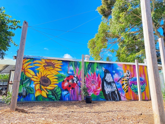 Community Garden - Nicky Create | Mural Artist Adelaide