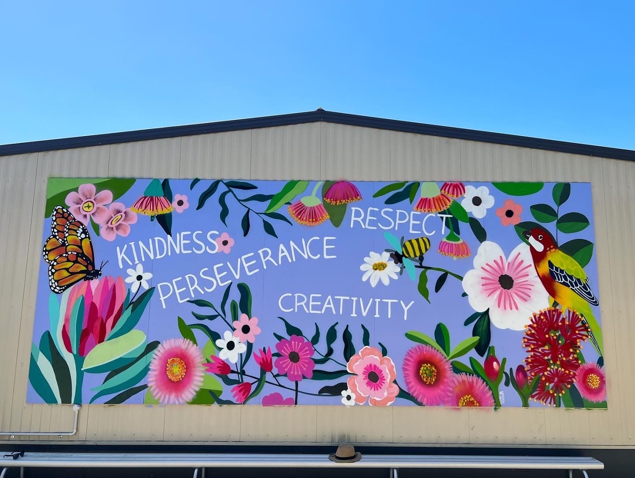 School Mural - Nicky Create | Mural Artist Adelaide