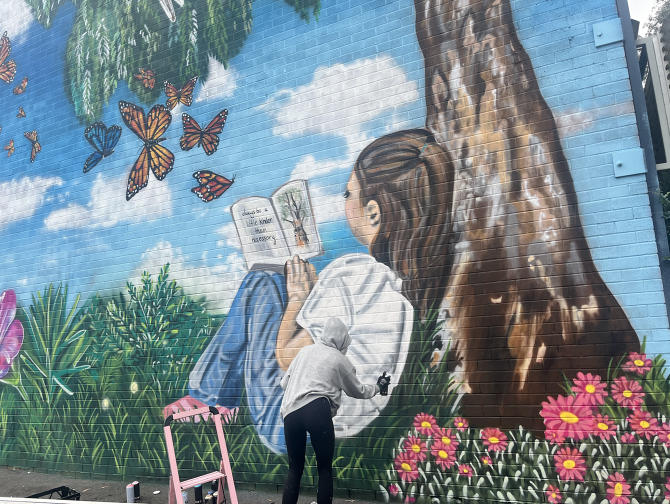 Pooraka Primary - Nicky Create | Mural Artist Adelaide