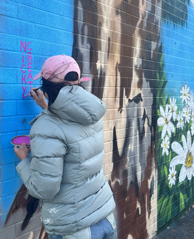 Pooraka Primary - Nicky Create | Mural Artist Adelaide