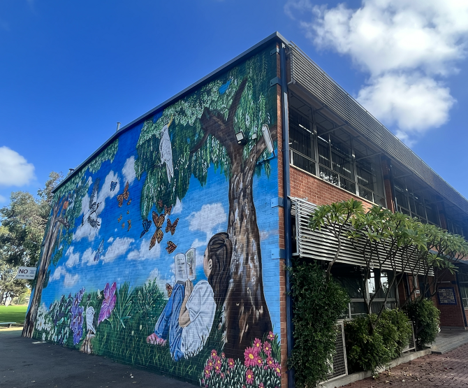Pooraka Primary - Nicky Create | Mural Artist Adelaide