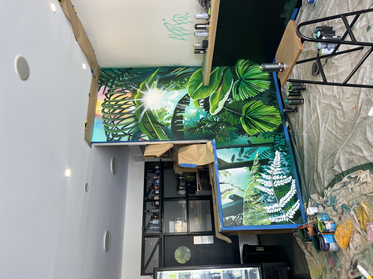 Forest Wall - Nicky Create | Mural Artist Adelaide