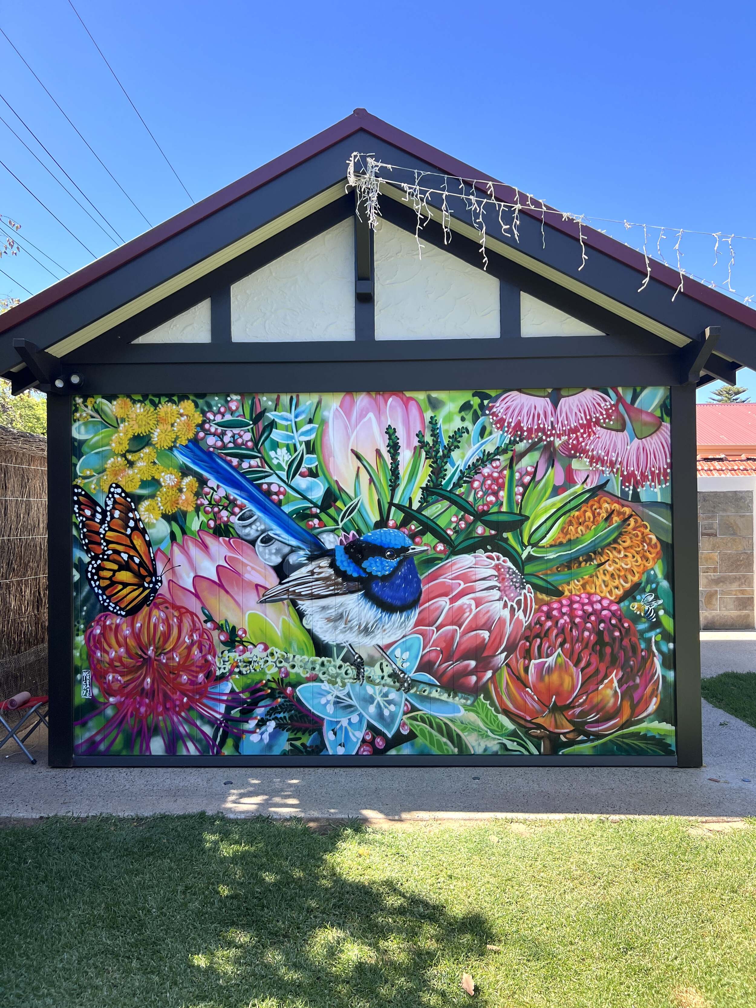 Native Mural 2025 - Nicky Create | Mural Artist Adelaide
