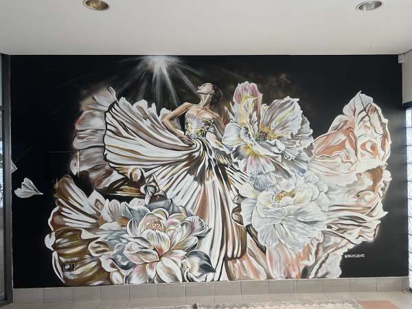 Dancer Mural - Nicky Create | Mural Artist Adelaide