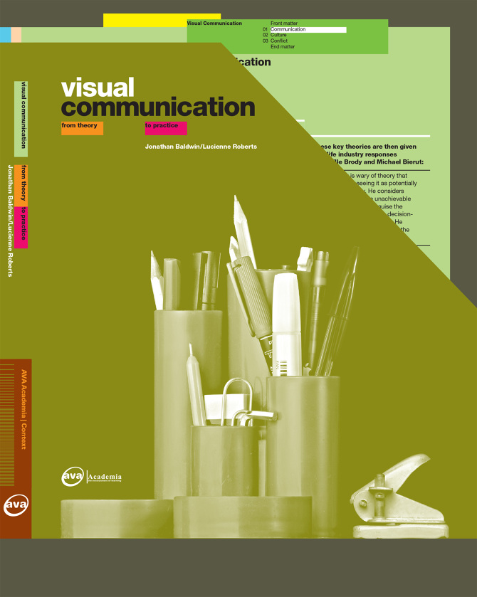 Visual communication: from theory to practice book - bob wilkinson design
