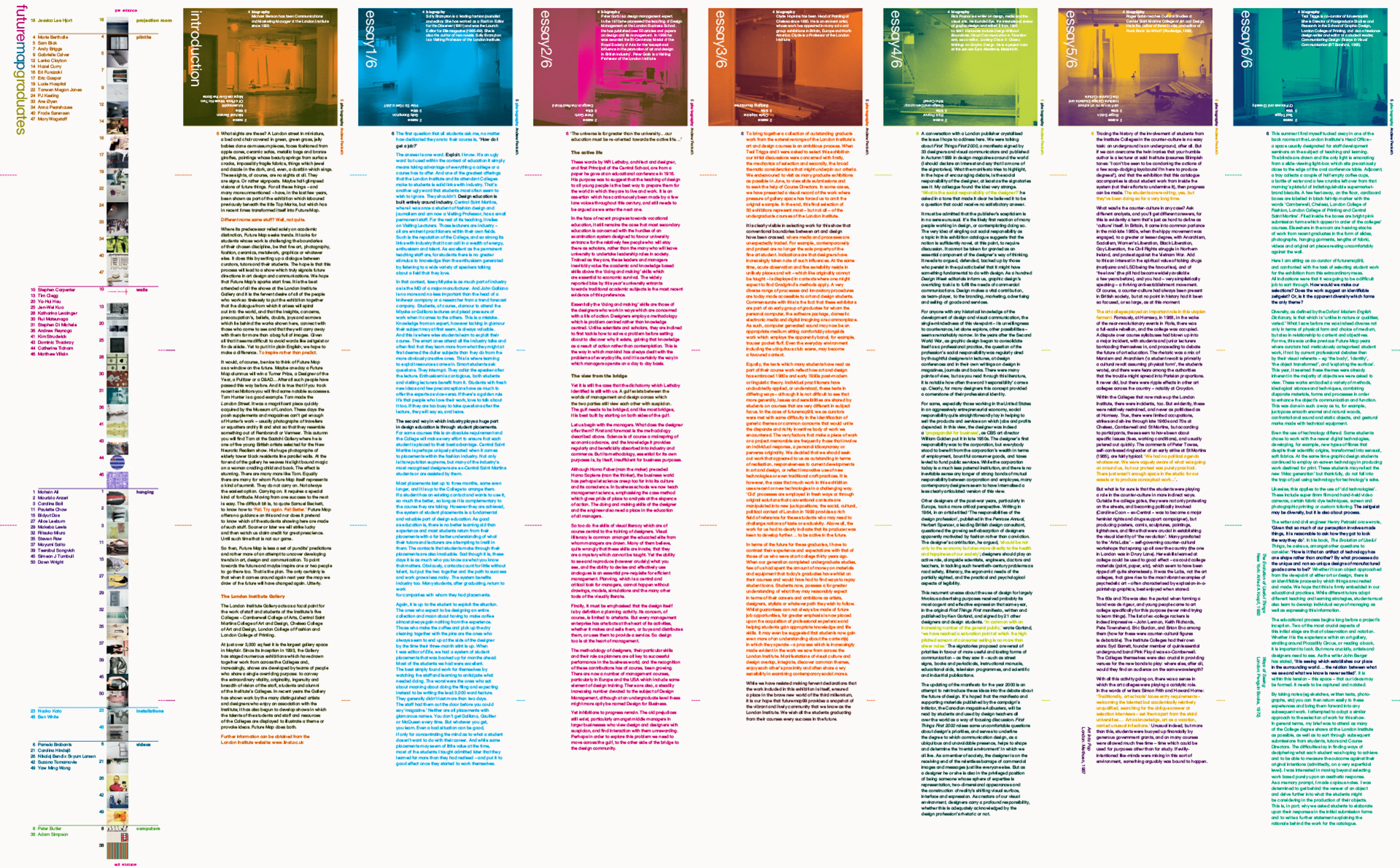 Future map exhibition - bob wilkinson design