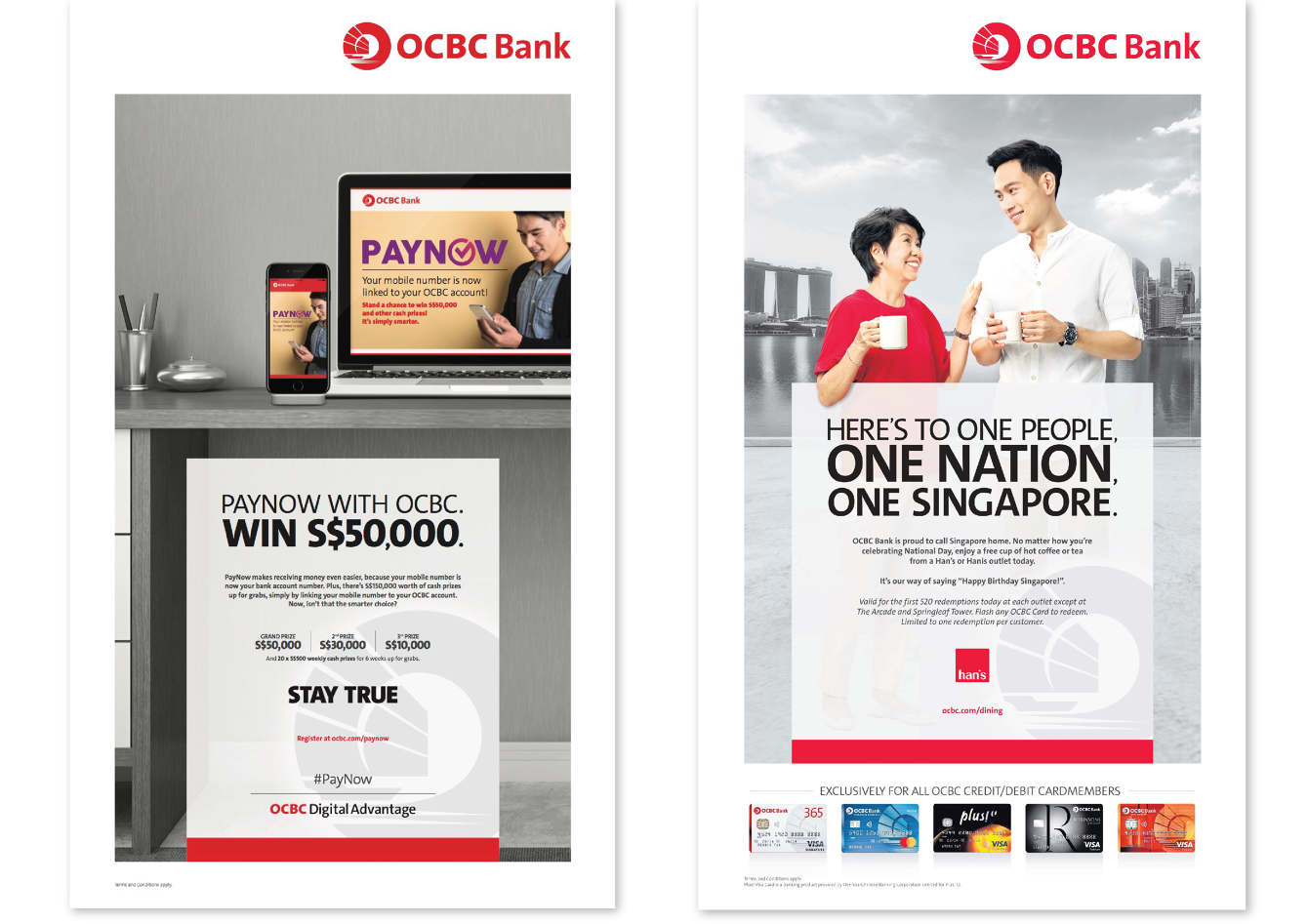OCBC Bank - A MENU