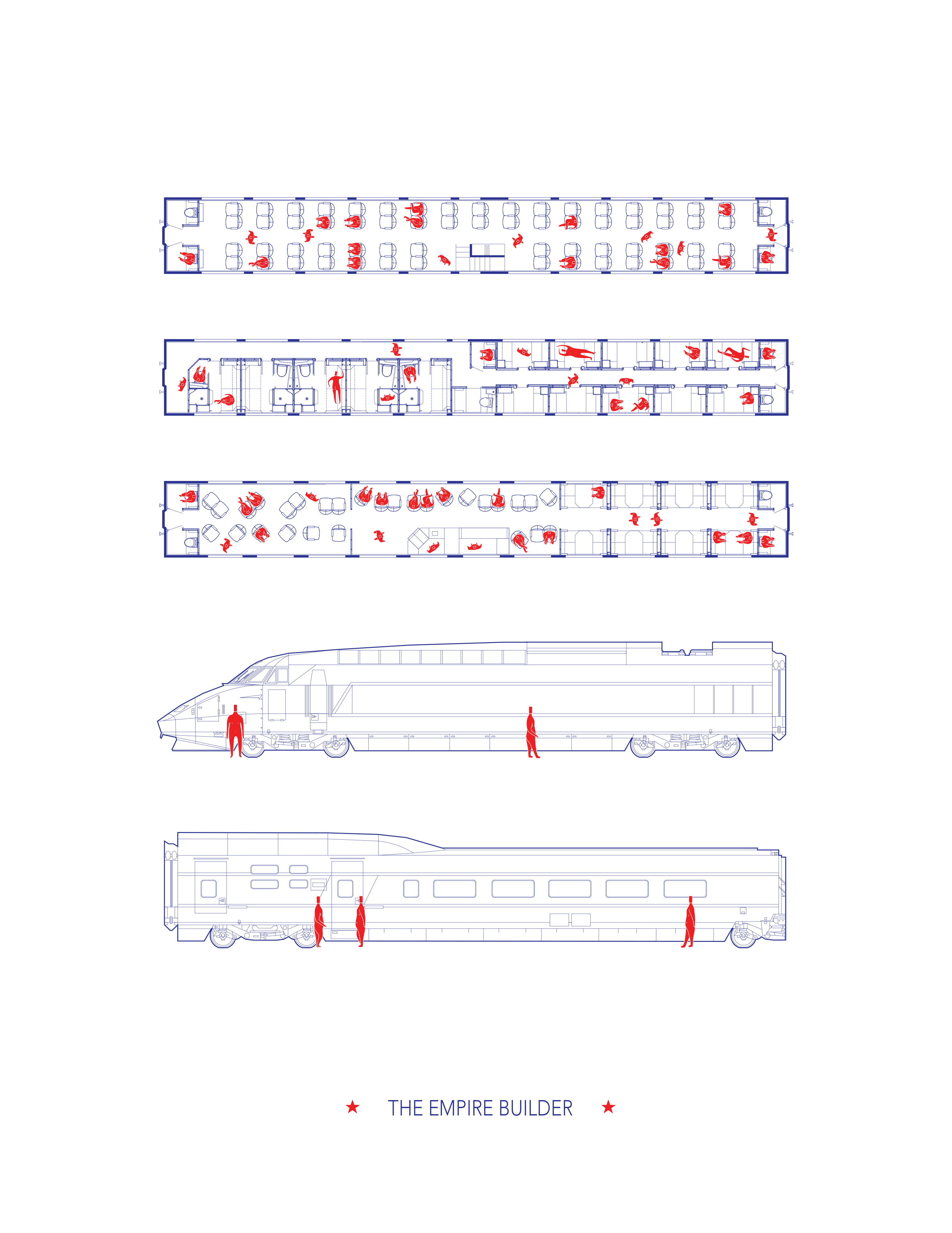 Empire Builder - Rail Car - Borderline Encounters