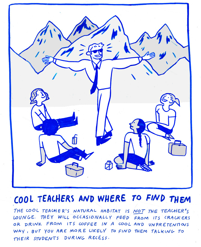How To Spot A Cool Teacher - Vitoria Bas