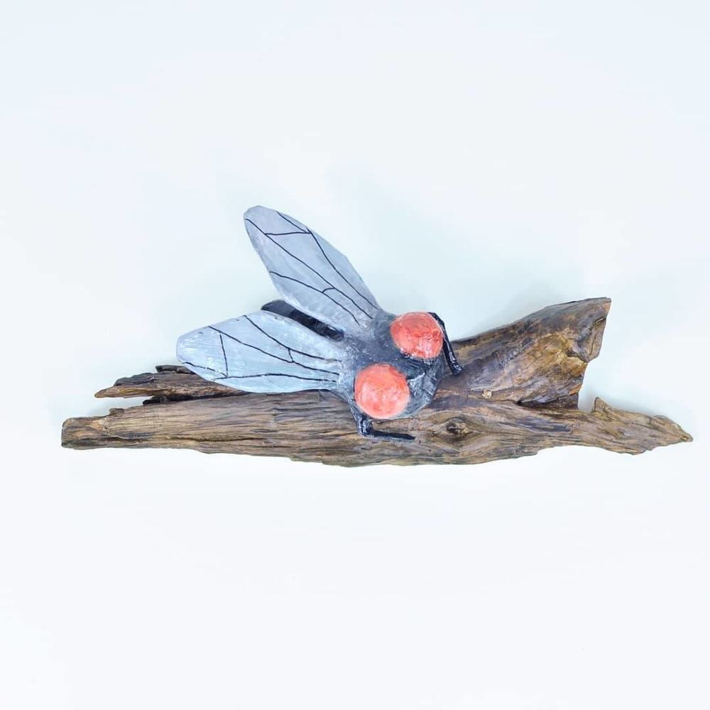 Bugs and flies - Artitude - Papier Mache by Adriana Tanfara