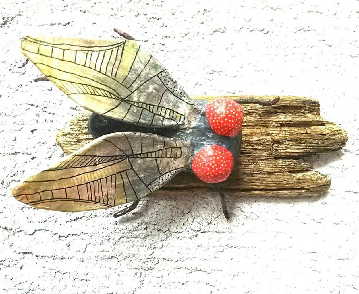 Bugs and flies - Artitude - Papier Mache by Adriana Tanfara
