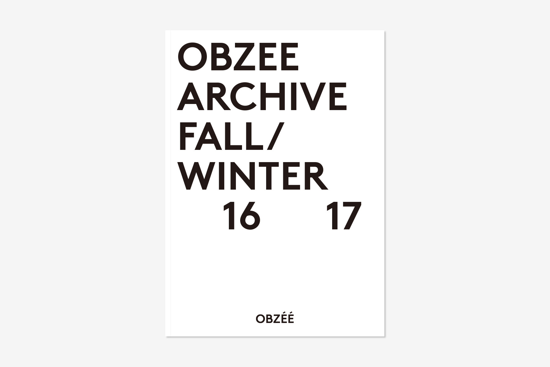 OBZEE brand identity - design studio d note