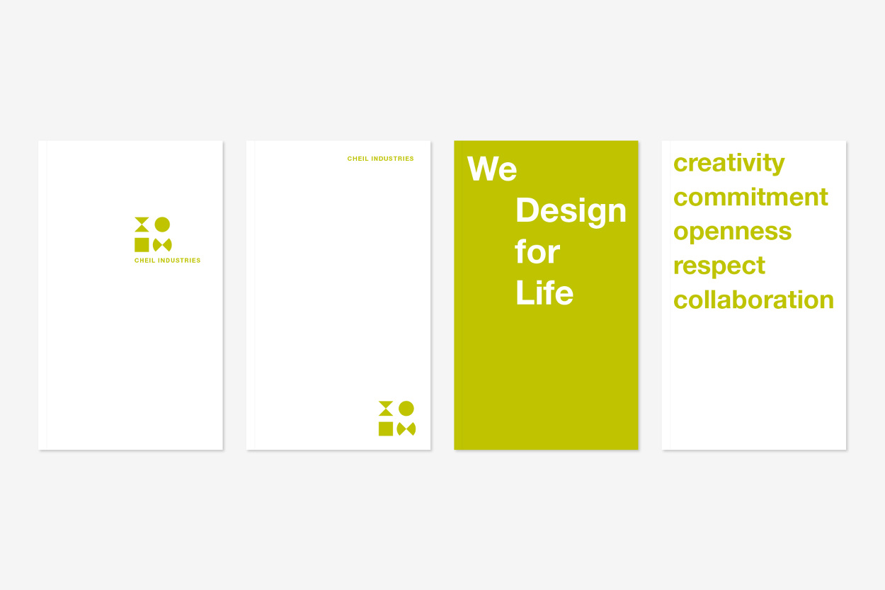 Samsung Cheil Industries corporate identity - design studio d note