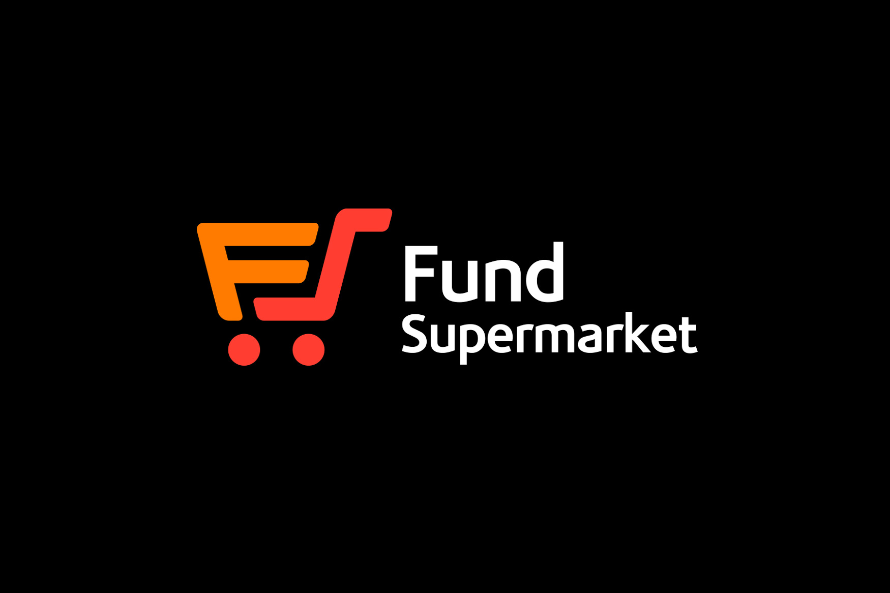 Fund Supermarket brand identity - design studio d note