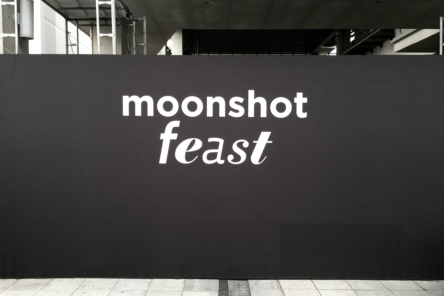 moonshot launching party graphic - design studio d note