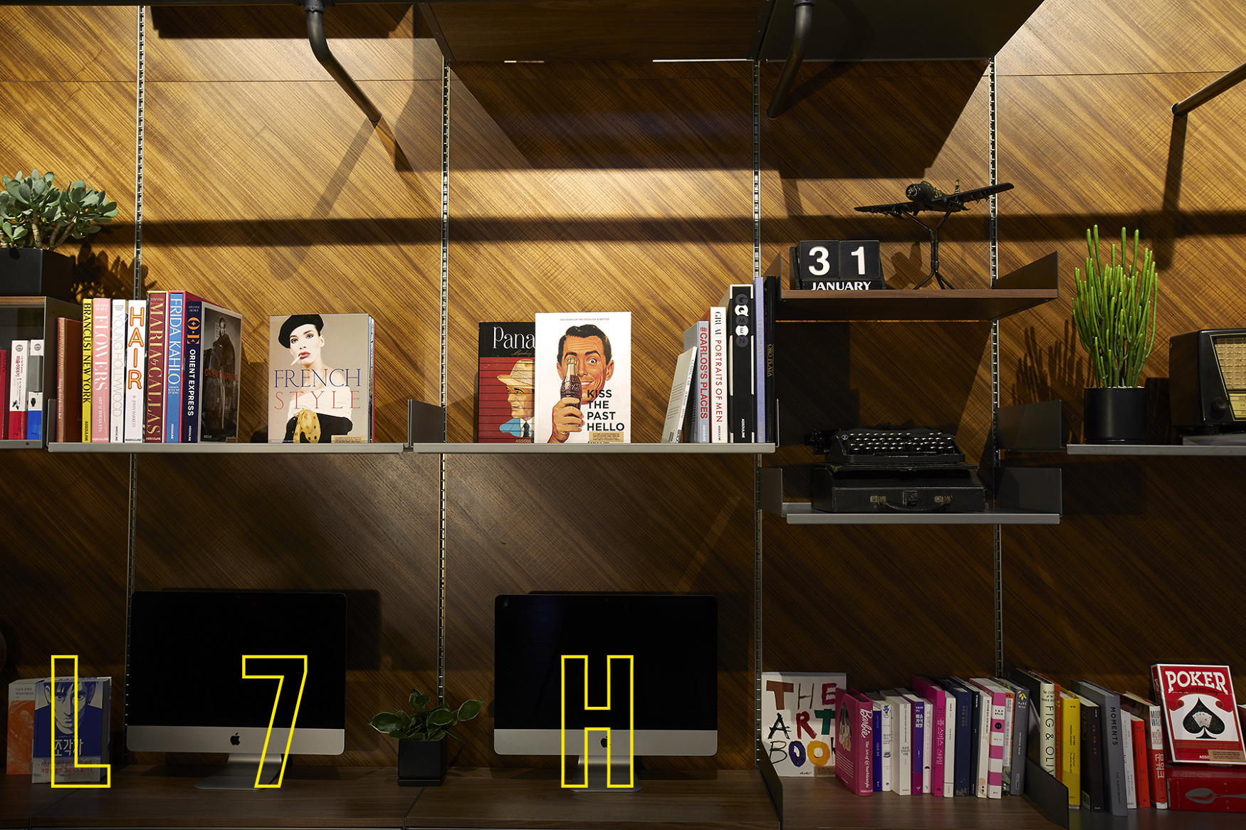 L7 HONGDAE brand identity - design studio d note