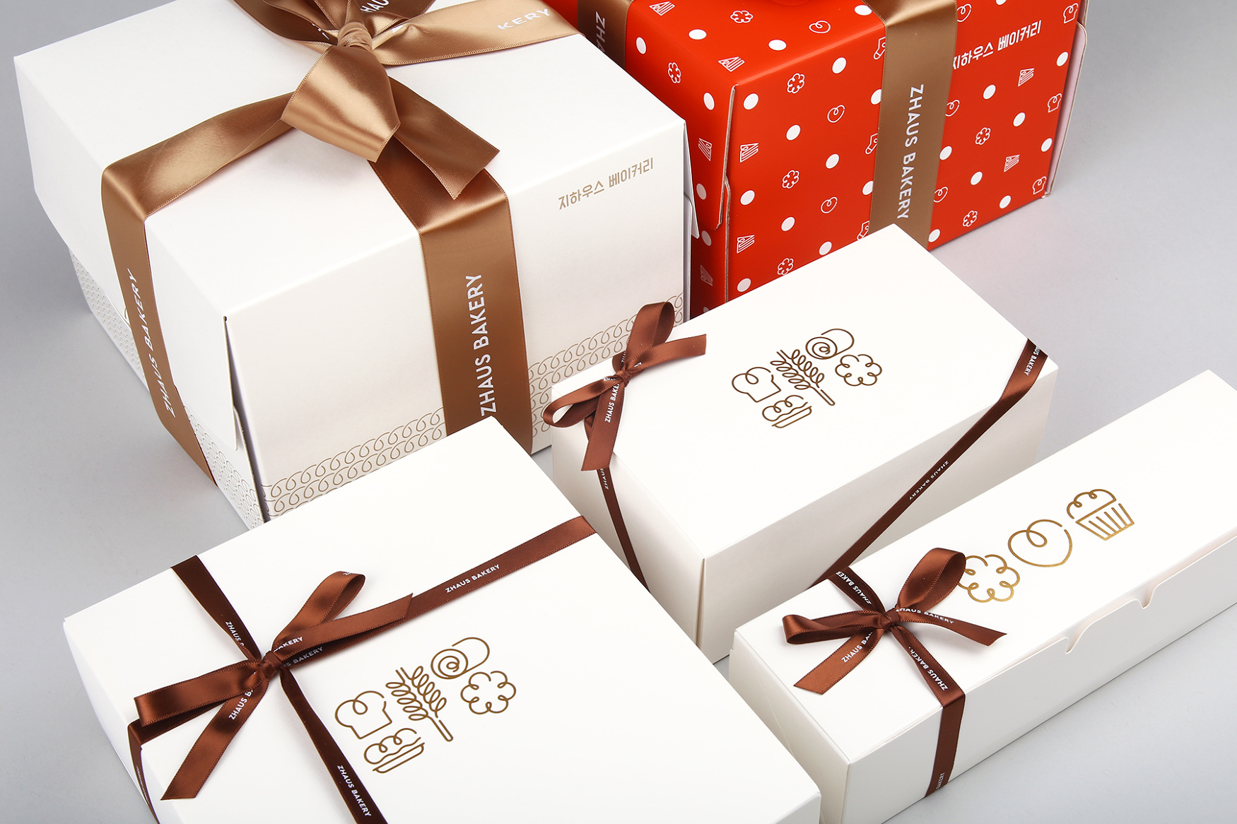 zhaus bakery package - design studio d note