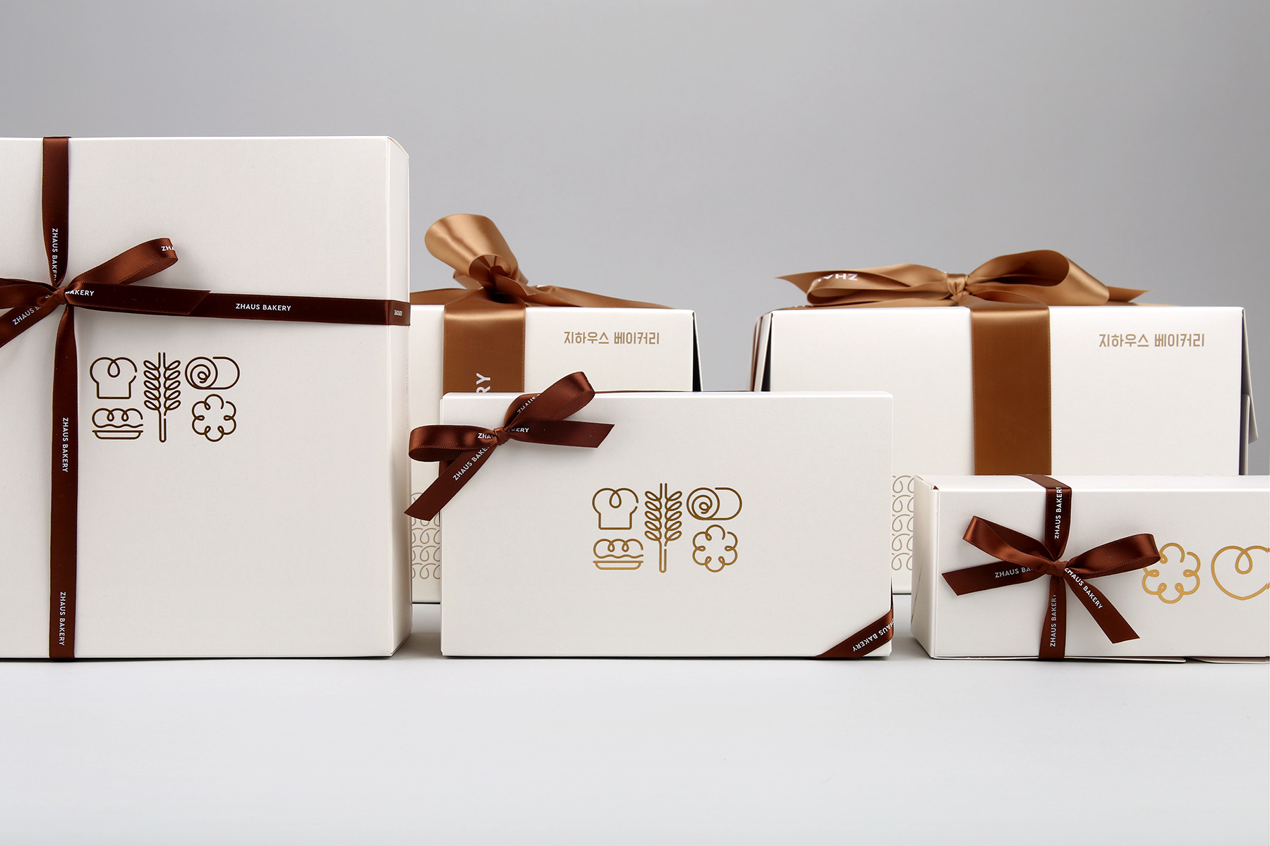 zhaus bakery package - design studio d note