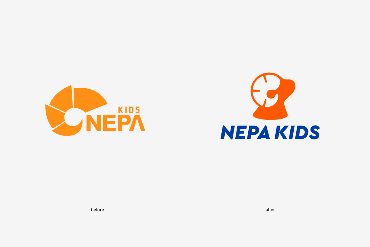 NEPA KIDS brand identity - design studio d note