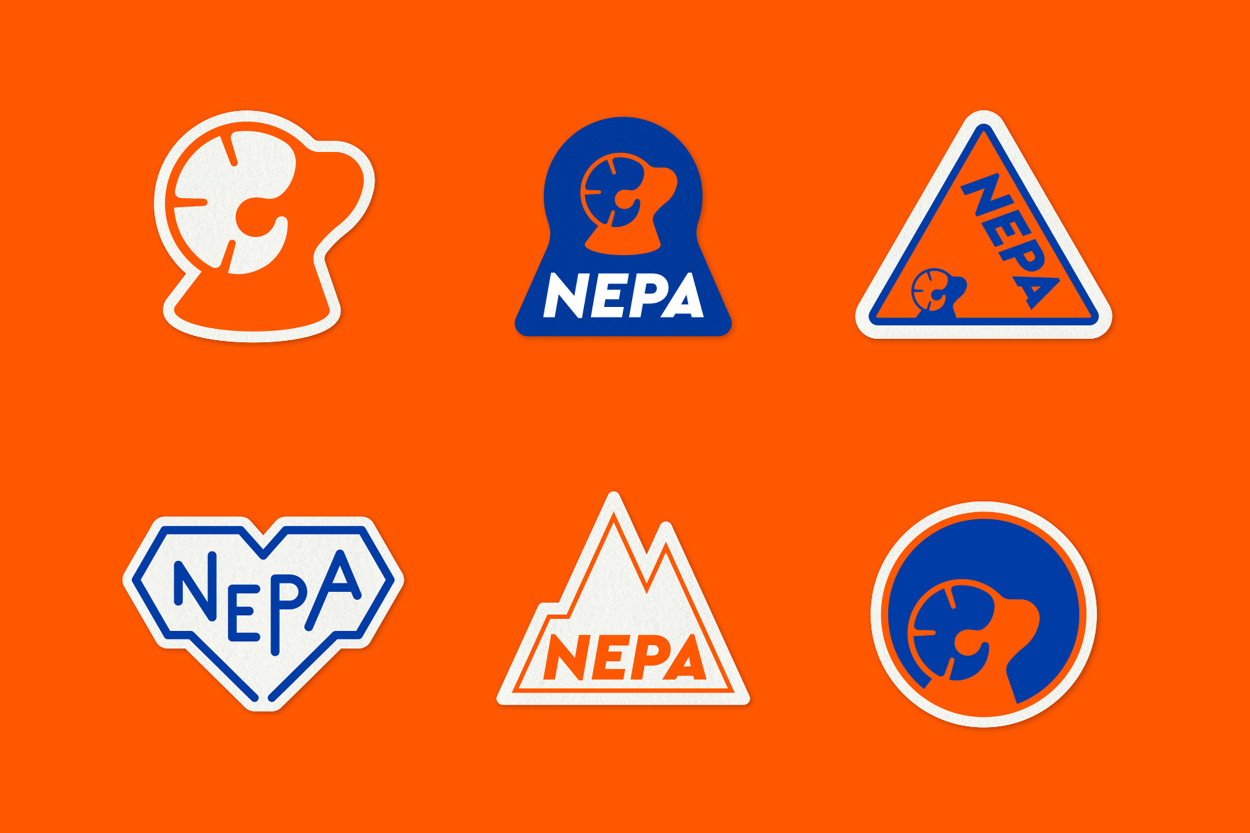 NEPA KIDS brand identity - design studio d note