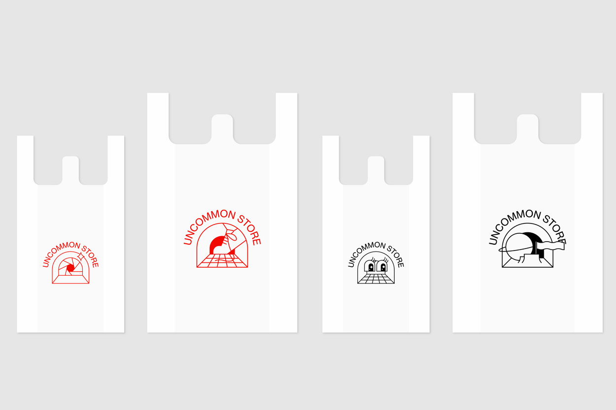 UNCOMMON STORE brand identity - design studio d note