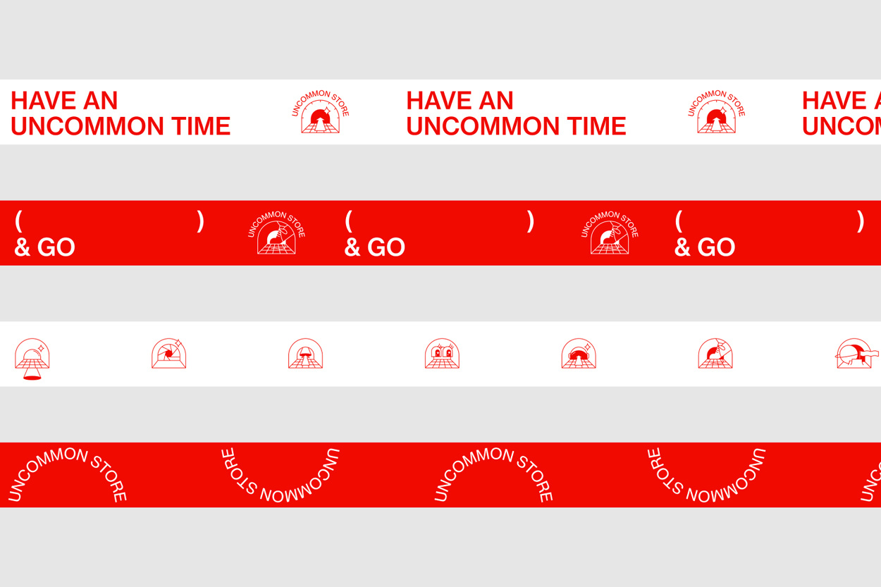 UNCOMMON STORE brand identity - design studio d note