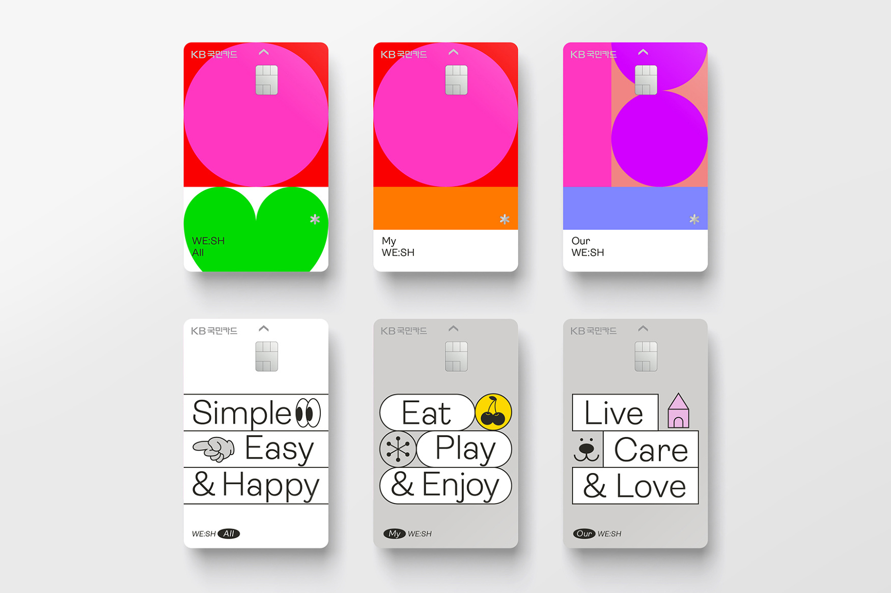 KB Kookmin Card WE:SH - design studio d note