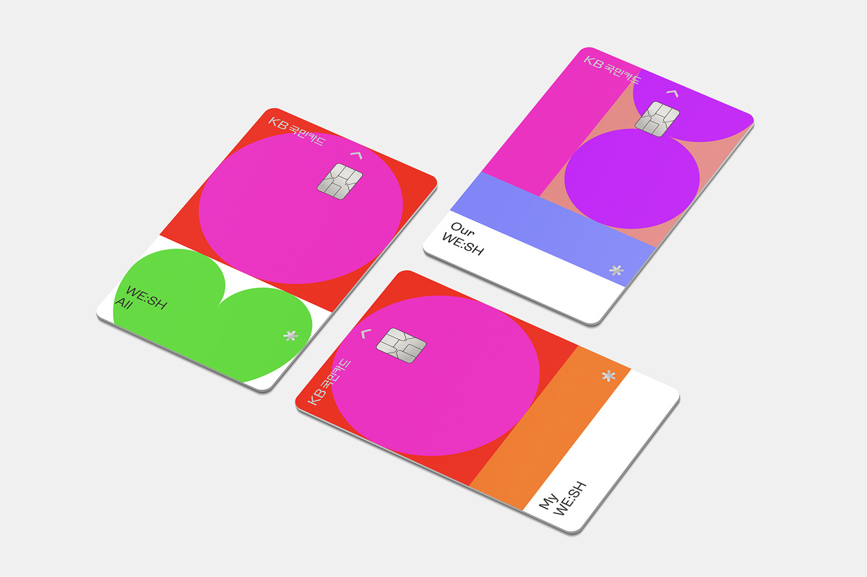 KB Kookmin Card WE:SH - design studio d note