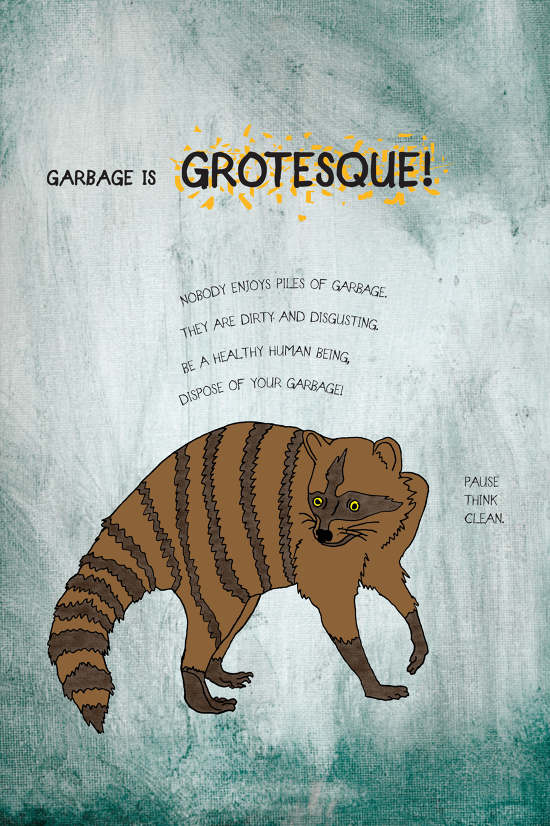 PAUSE THINK CLEAN Poster Campaign - Ryan Jaeckel