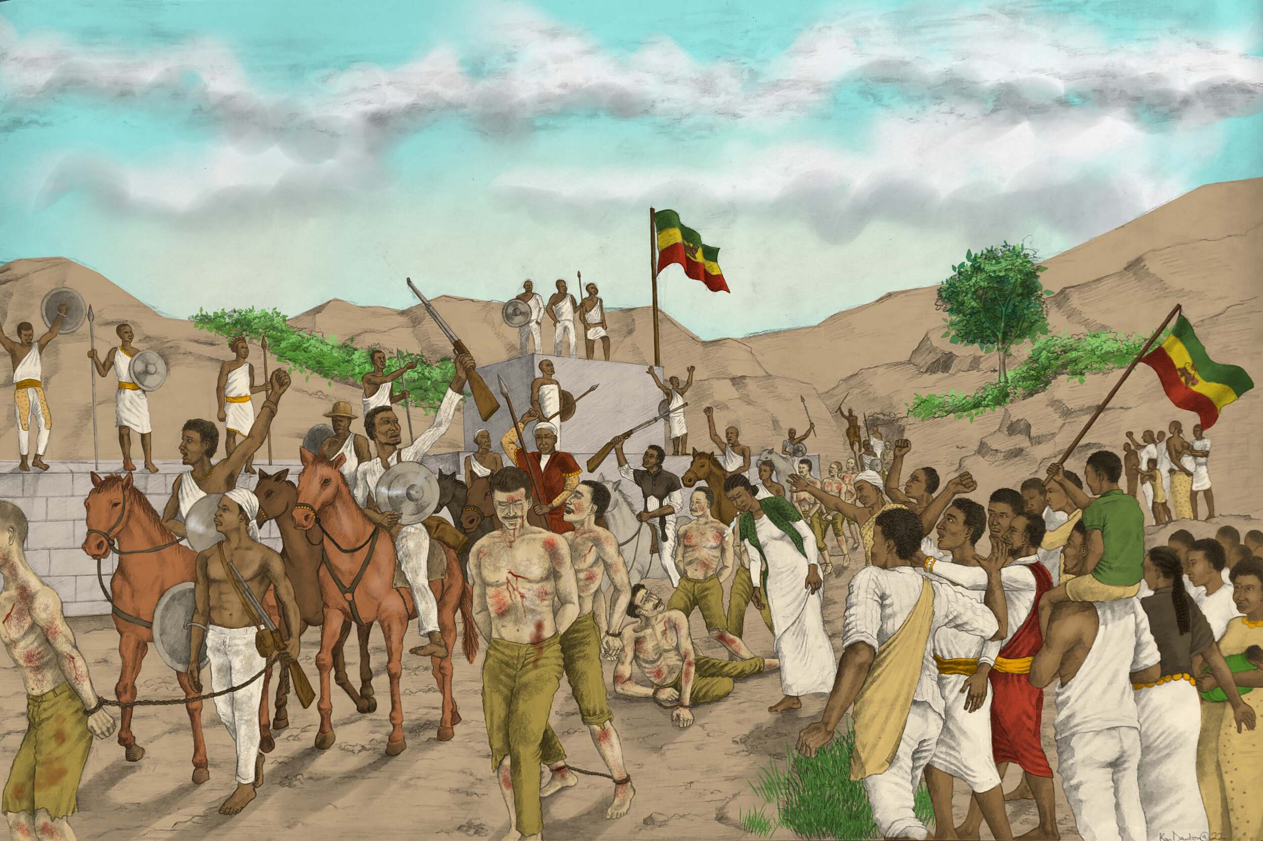 Un fumetto racconta la battaglia di Adua - Vincenzogiardina.com