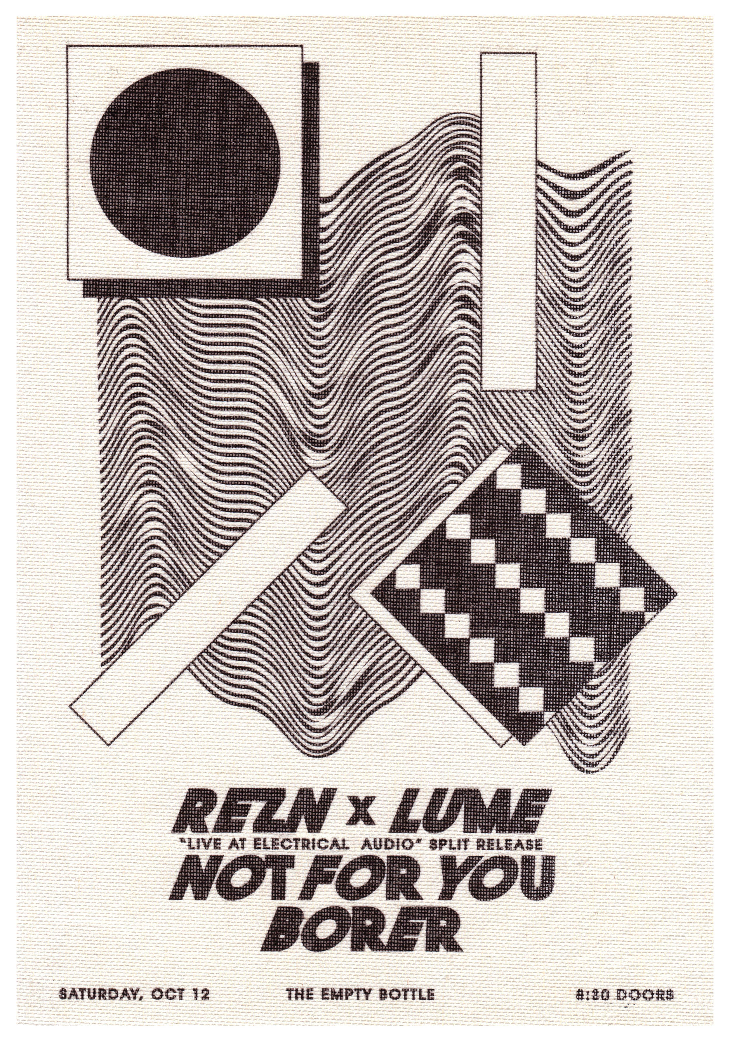 REZN X LUME POSTER - ELIZA N WEBER
