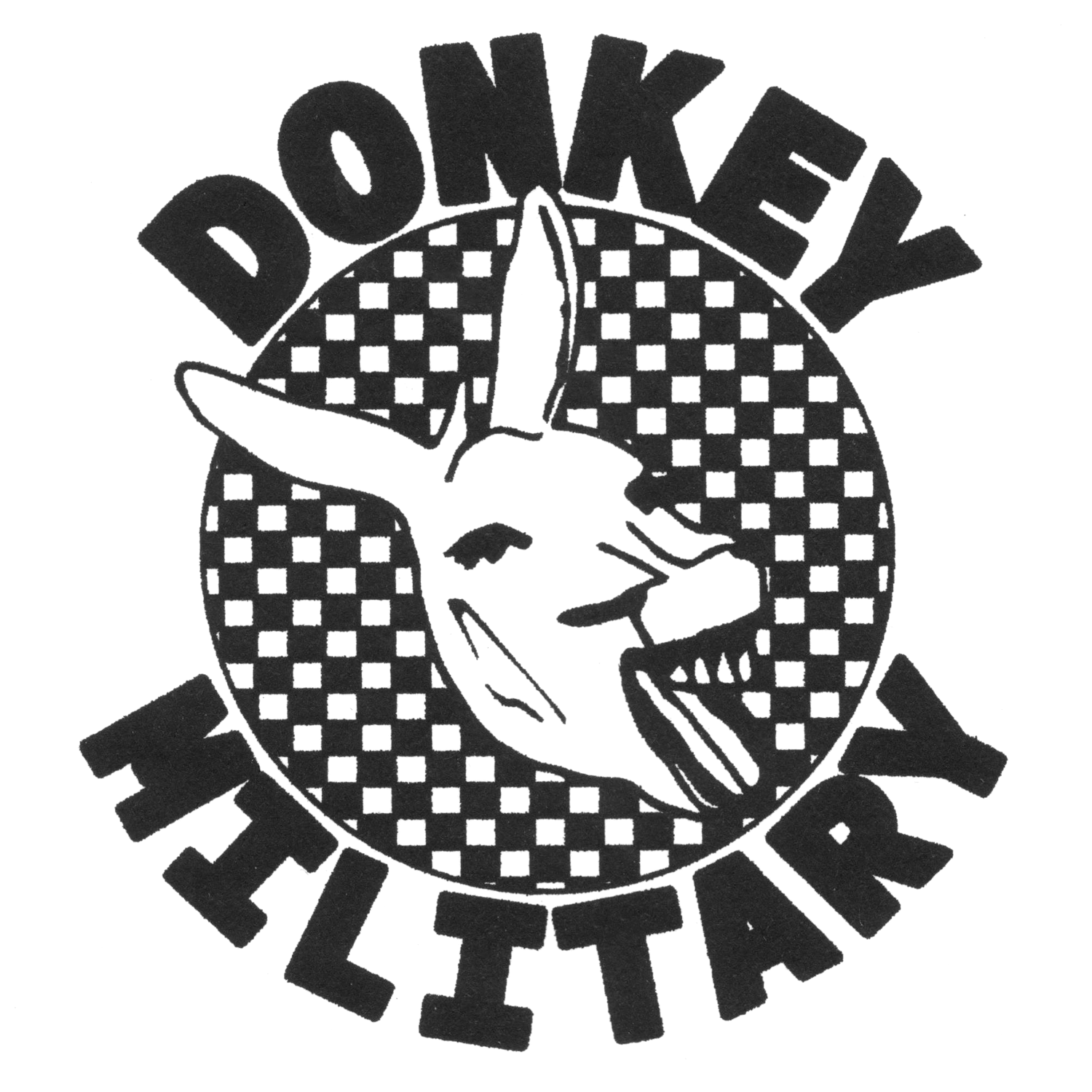 DONKEY MILITARY LOGO - ELIZA N WEBER