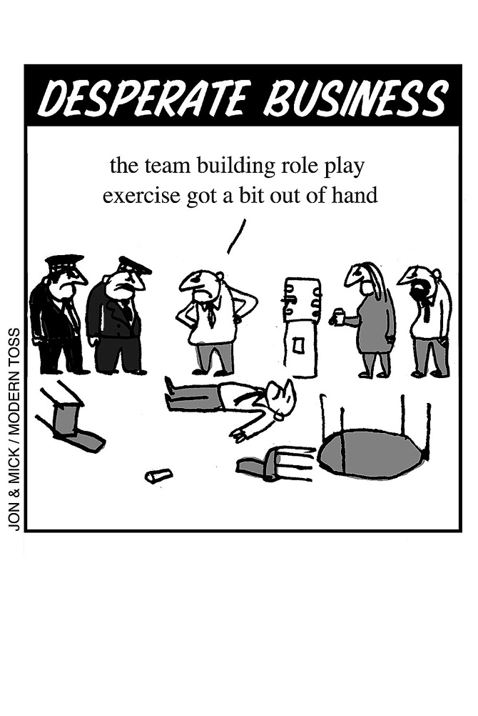 Role Play - Modern Toss Cartoon Archive