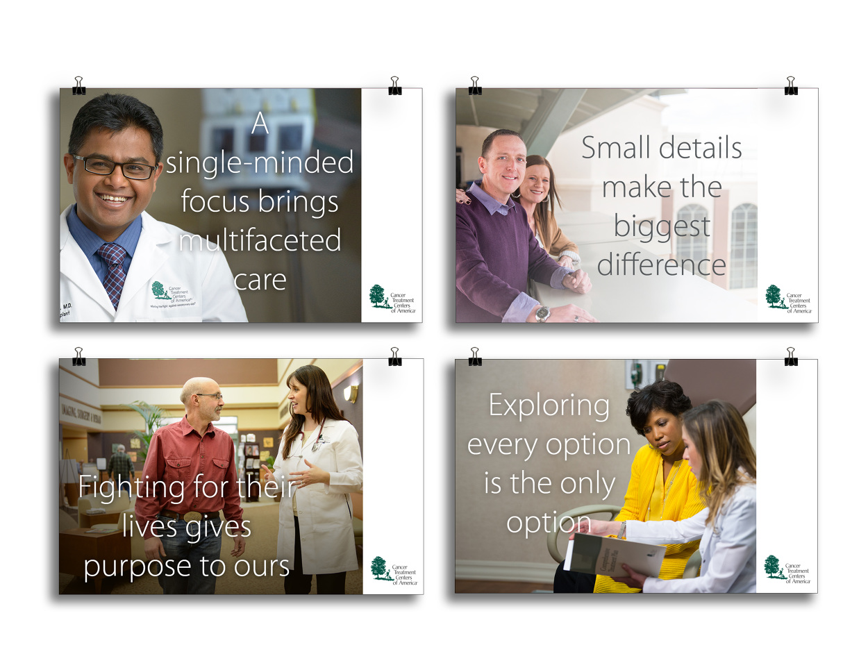 Cancer Treatment Centers of America Posters - Grace Duffy's Portfolio