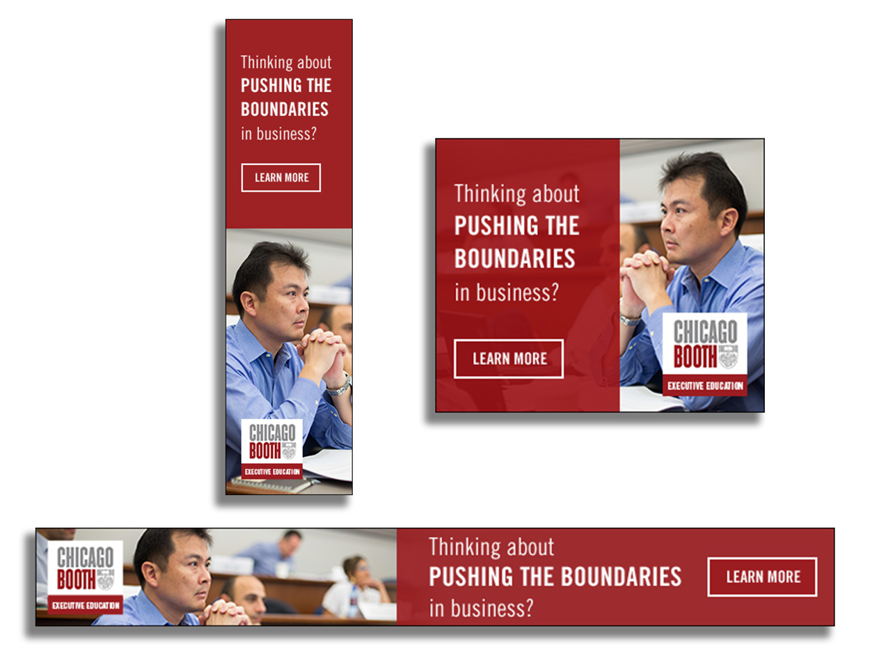 University of Chicago Booth Banner Advertisements - Grace Duffy's Portfolio