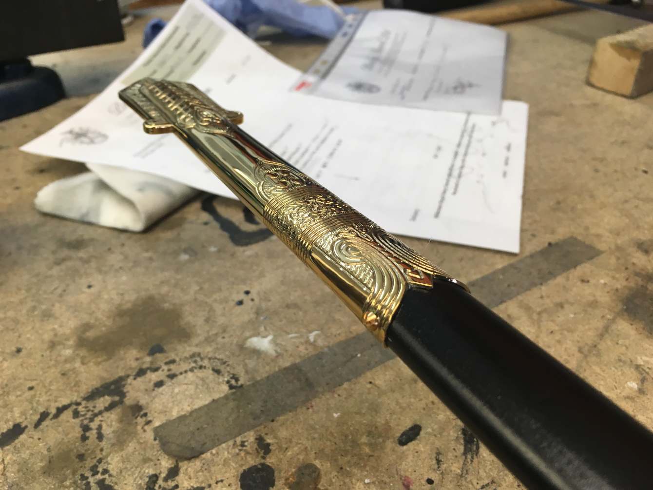Restoration on Swords: Naval Sword - Sydney Foster