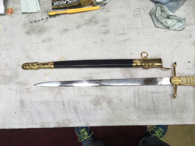 Restoration on Swords: Naval Sword - Sydney Foster