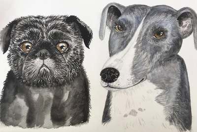 Dogs - Emmy Turner Illustration